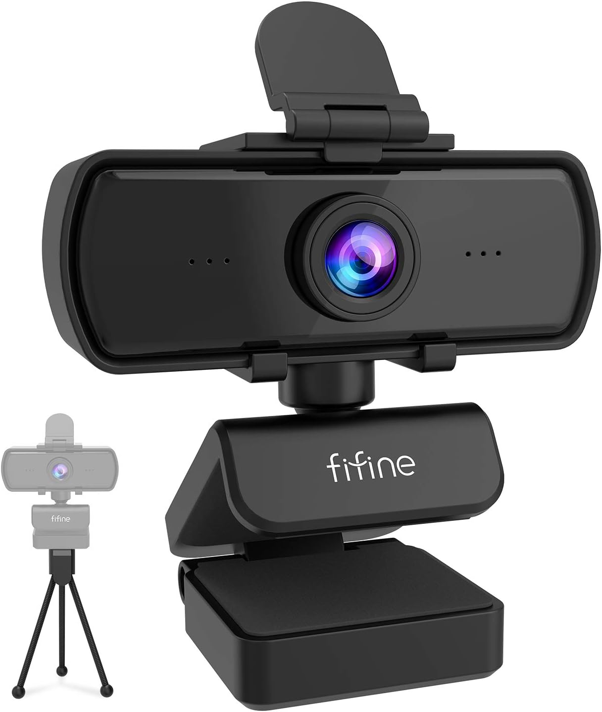 Amazon.com: FIFINE Webcam 1440P, 2K Computer Web Camera with Privacy ...
