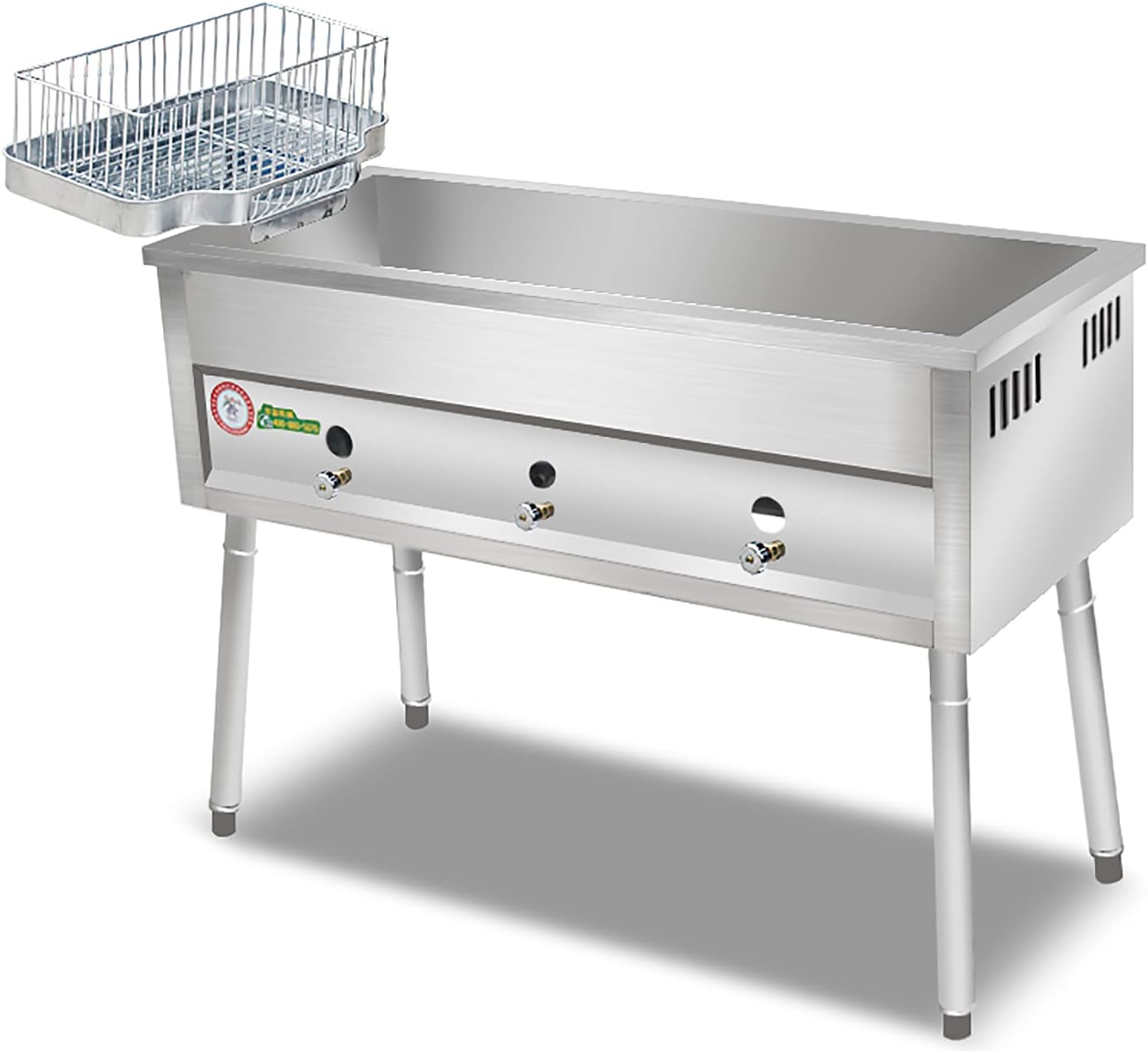 Amazon.com: 40L/60L Commercial Countertop Gas Fryer L-P-G Deep Fryer ...