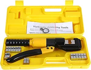 Amazon.com: Hydraulic Crimping Tool Cable Lug Crimper Plier Hydraulic ...