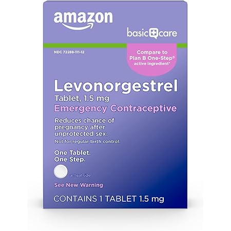 Amazon.com: My Way Emergency Contraceptive 1 Tablet Each (6) : Health ...