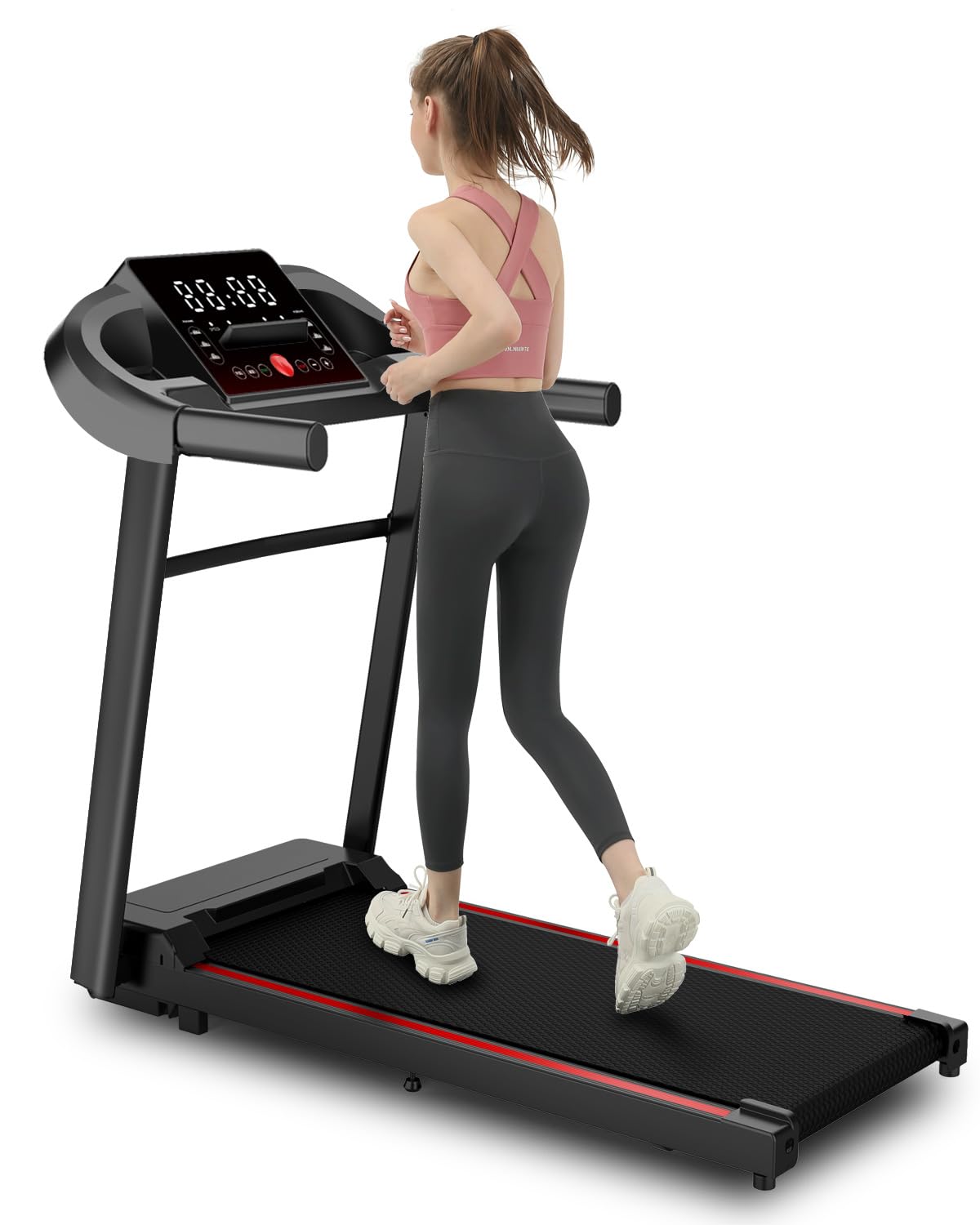 Amazon.com : Ueadcm Foldable Treadmill 7.5 MPH, Quiet Treadmill for ...