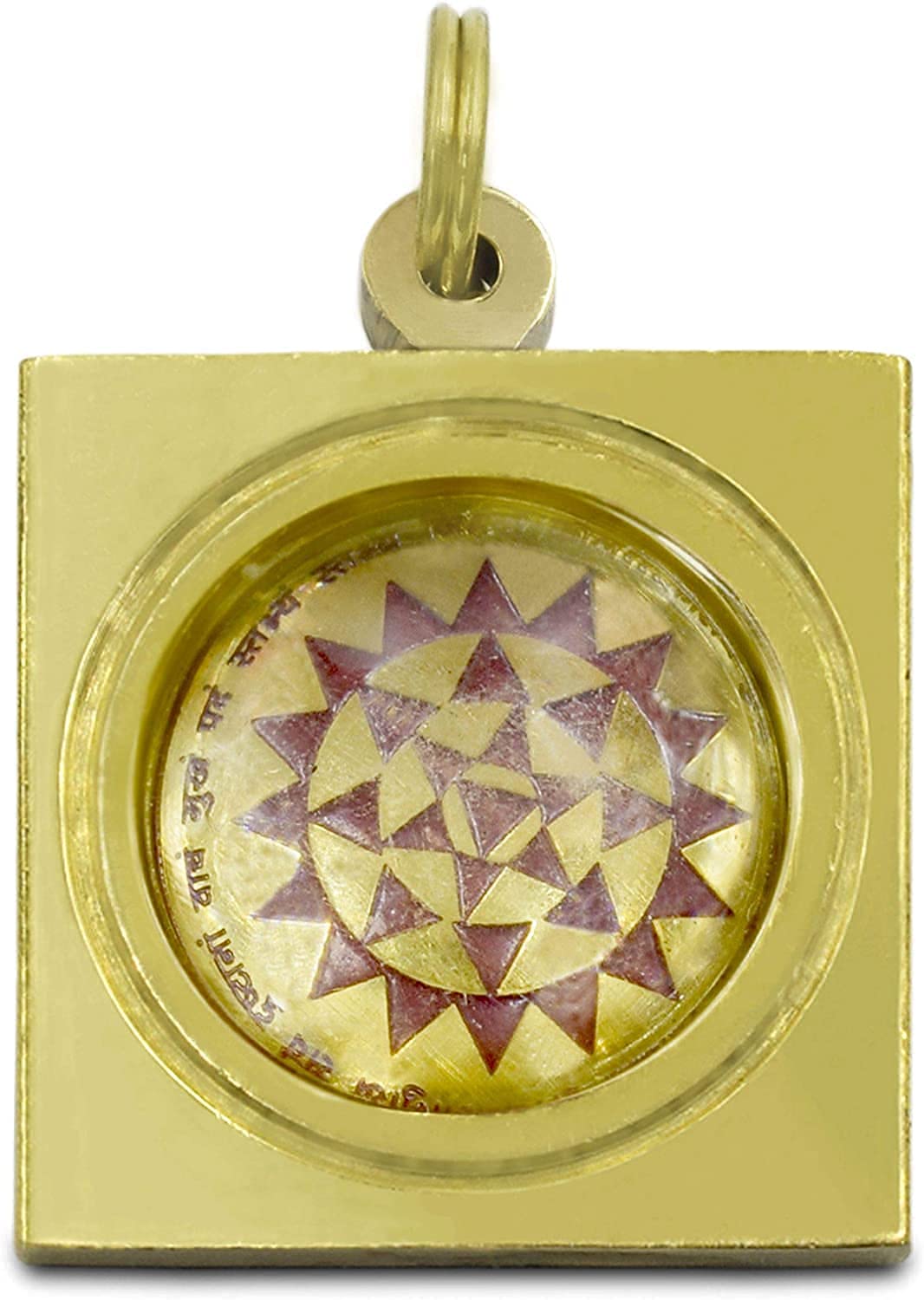 Will And Weaves Abhimantrit Brass Maa Baglamukhi Yantra Locket Maa ...