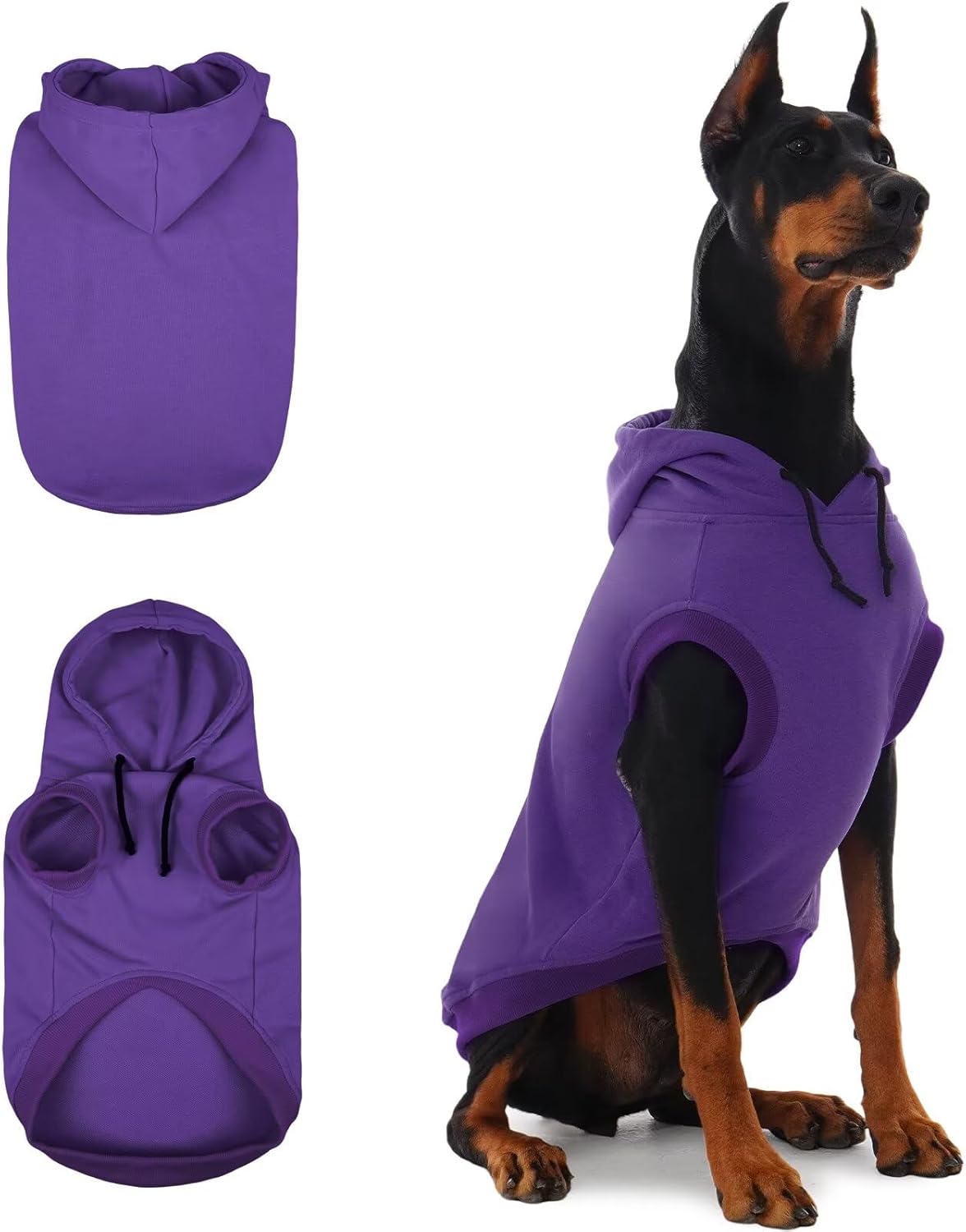IECOii Dog Sweatshirt,XXXL Dog Hoodies,Soft Extra Large DogWinter ...