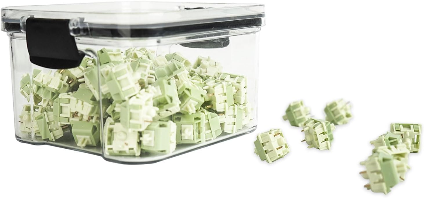JOLINTAL Keyboard Switch Storage Box Keyboard Switch Container Keycaps ...