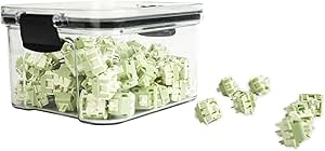 Amazon.com: Gekucap Keyboard Switch Container, Transparent Plastic ...