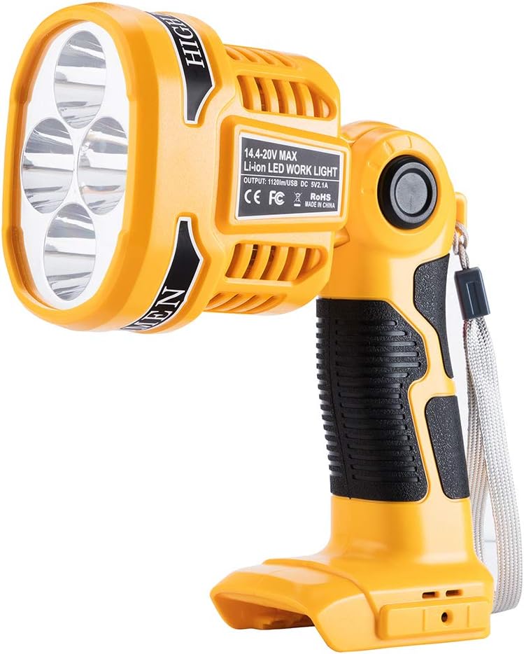 DEWALT DCL043 20V MAX Jobsite LED Spotlight by DEWALT : Amazon.ca ...