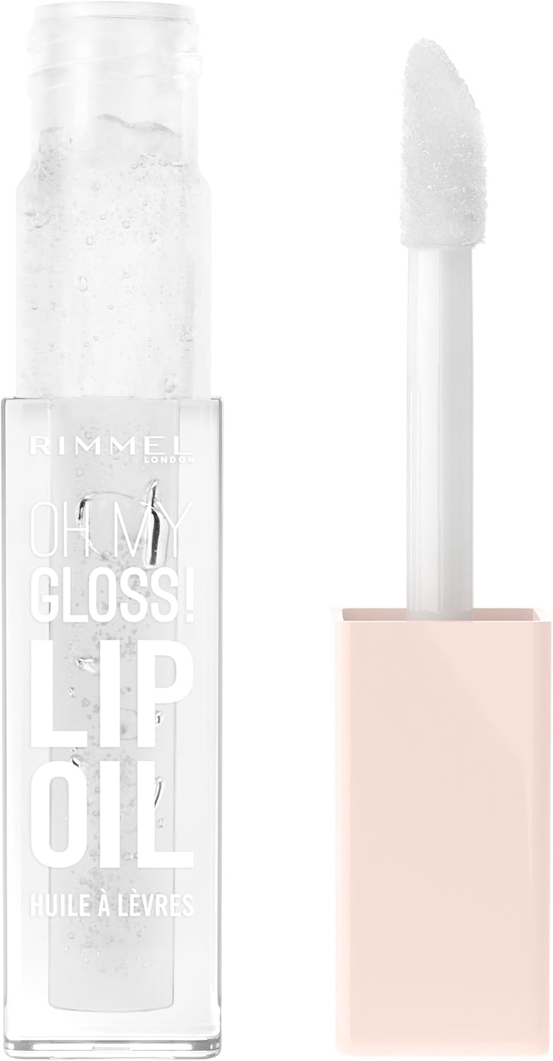 Rimmel Oh My Gloss! Lip Oil 000 Clear Cloud, Juicy Shine, Hydrates ...