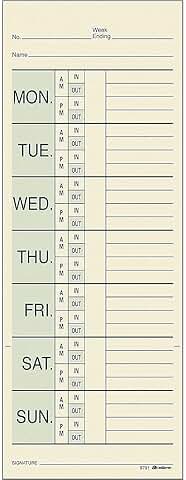 Amazon.com: Time Cards - Time Cards / Time Clocks & Time Cards: Office ...