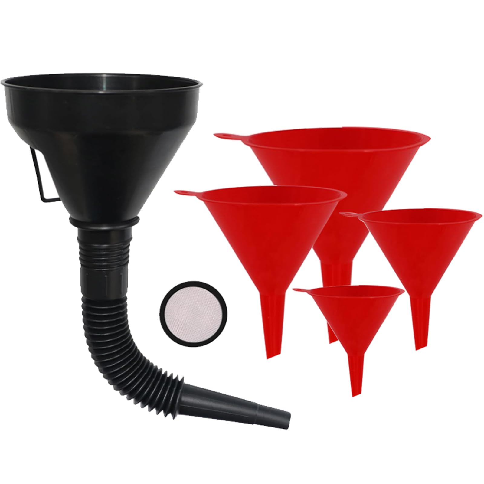 Amazon.com: HexinYigjly 5 Pcs Automotive Funnels Set, Wide Mouth Fuel ...