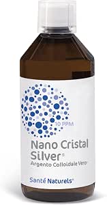 True Colloidal Silver 10 ppm 500 ml Non-Ionic Nano Particulate with ...