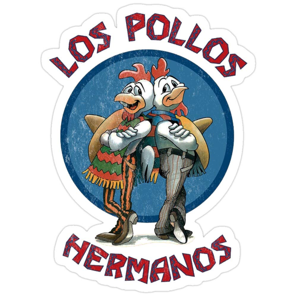 Amazon.com: Big Lens store Los Pollos Hermanos Stickers (3 Pcs/Pack ...