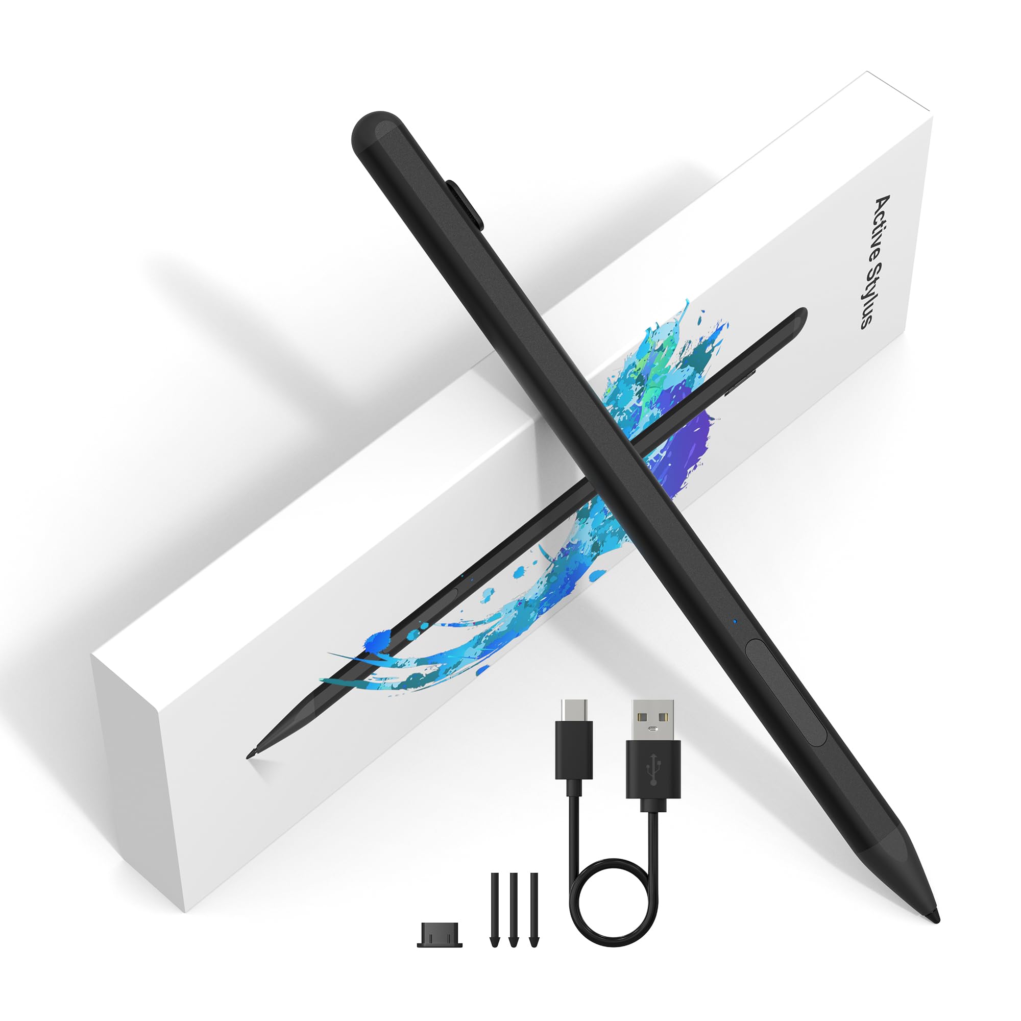 Amazon.com: Stylus Pen for Microsoft Surface,30mins Fast Charging ...