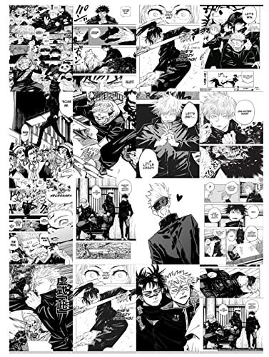 VEENSHI set of 90 Jujutsu kaisen wall collage kit jujutsu kaisen manga ...
