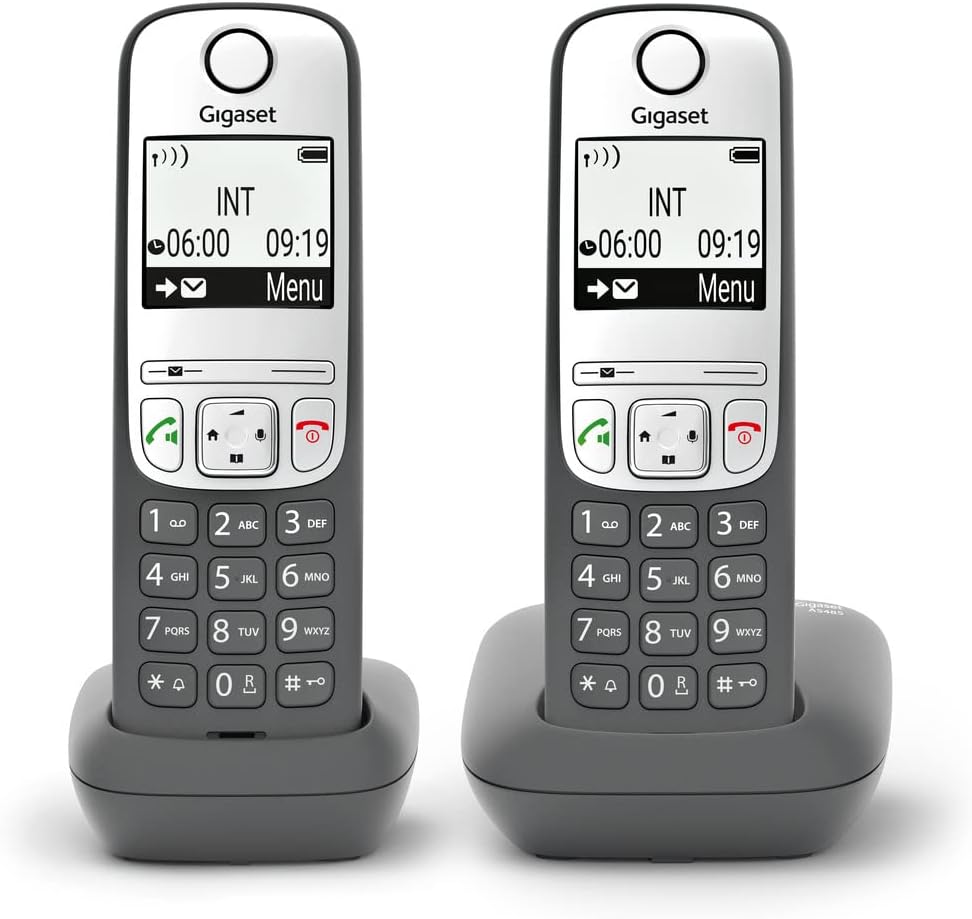 Gigaset AS485 Duo, Telefoni Cordless, Vivavoce, Trasferimento di ...