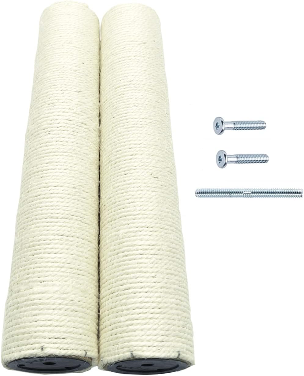 Amazon.com : 6 Pack Cat Scratching Post Replacement, White Hemp Rope ...