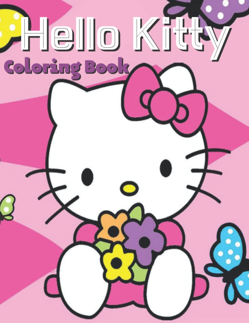 Buy Hello Kitty Coloring Book: Fantastic Hello Kitty And Friends ...