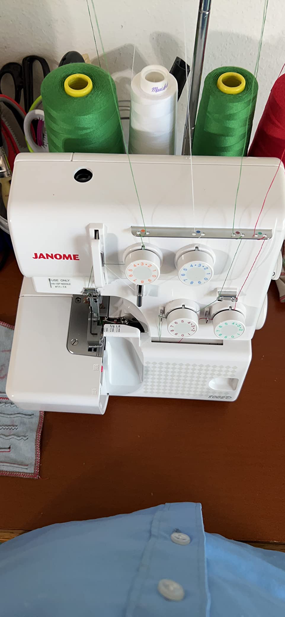 $10/mo - Finance Janome 8002D Serger Includes Bonus Accessories | Buy ...