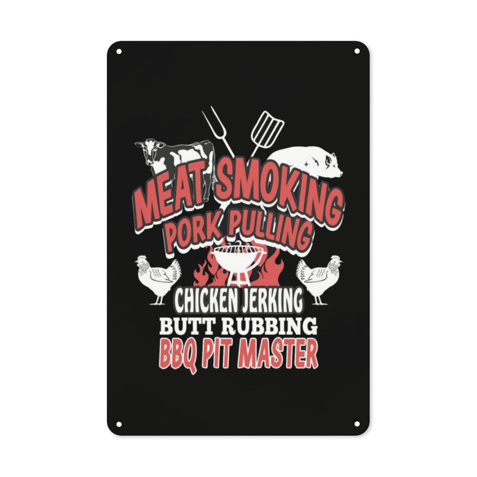 Chicken Bbq Smoker Signs