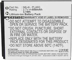 Amazon.com: Synergy Digital Camera Battery, Compatible with Canon ...