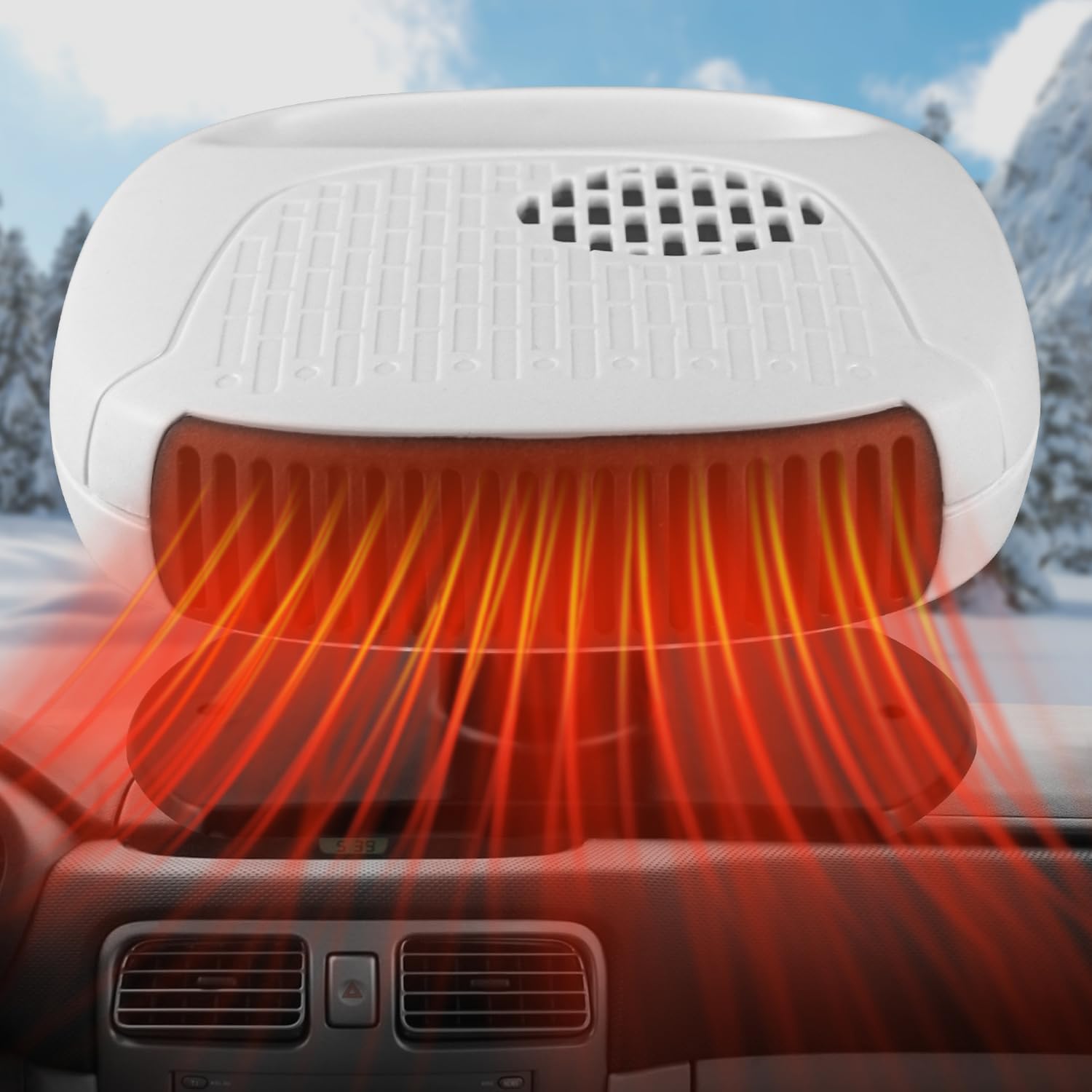 Amazon.com: FILBA Car Heater, Portable Heater for Car 12 Volt Heater ...