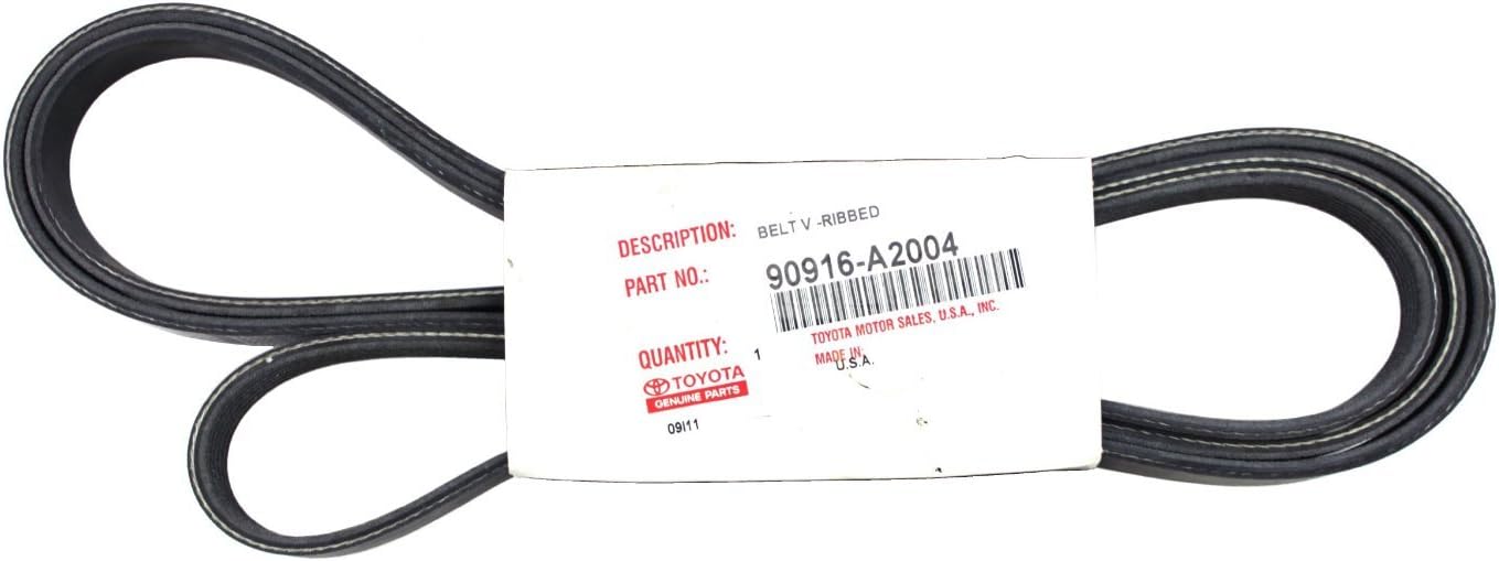 Amazon.com: Toyota Genuine Parts 90916-02668 Alternator and Fan Belt ...