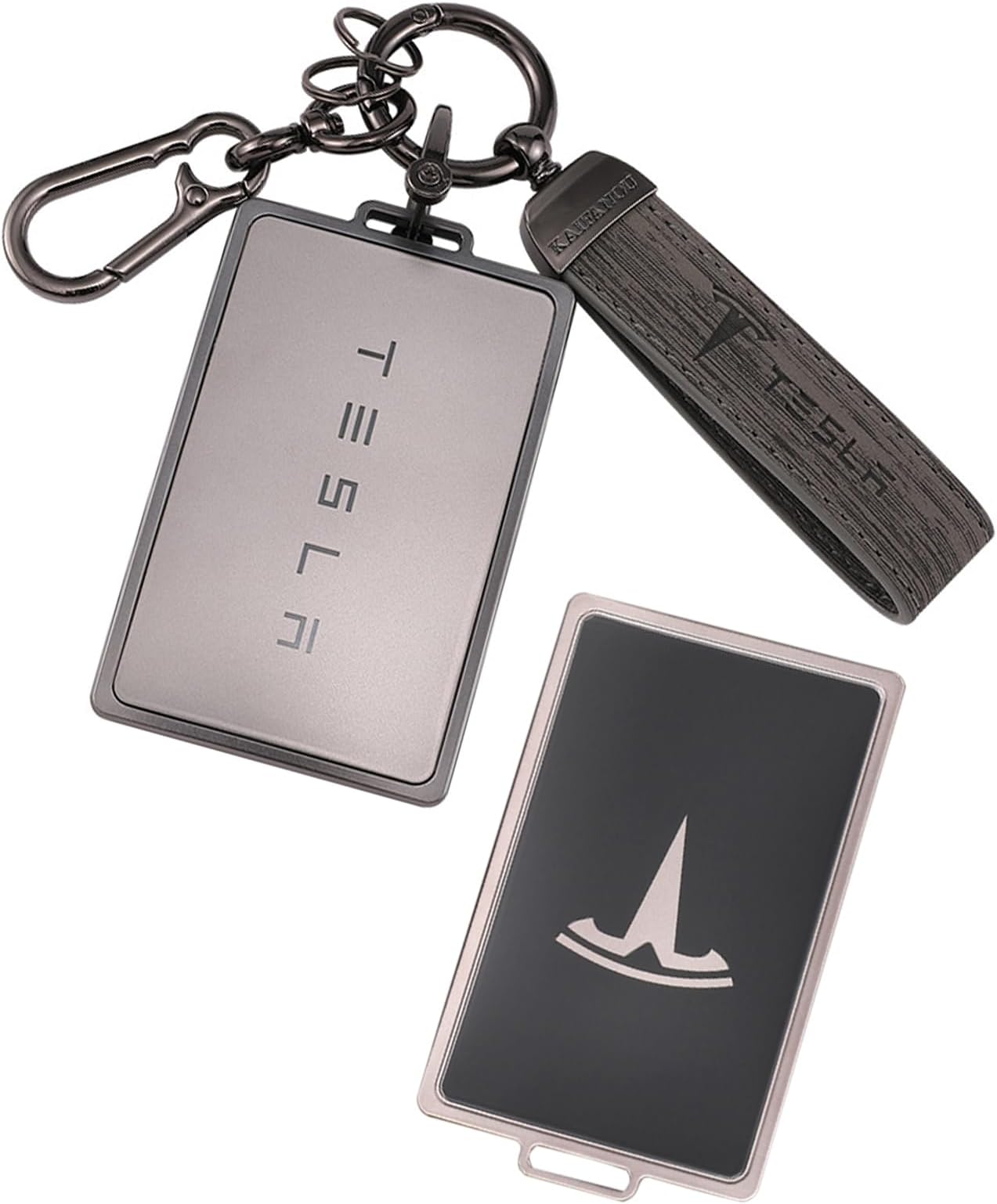 Amazon.com: FEBRYTOLD Key Card Holder for Tesla - 2Pcs Key Card Holder ...
