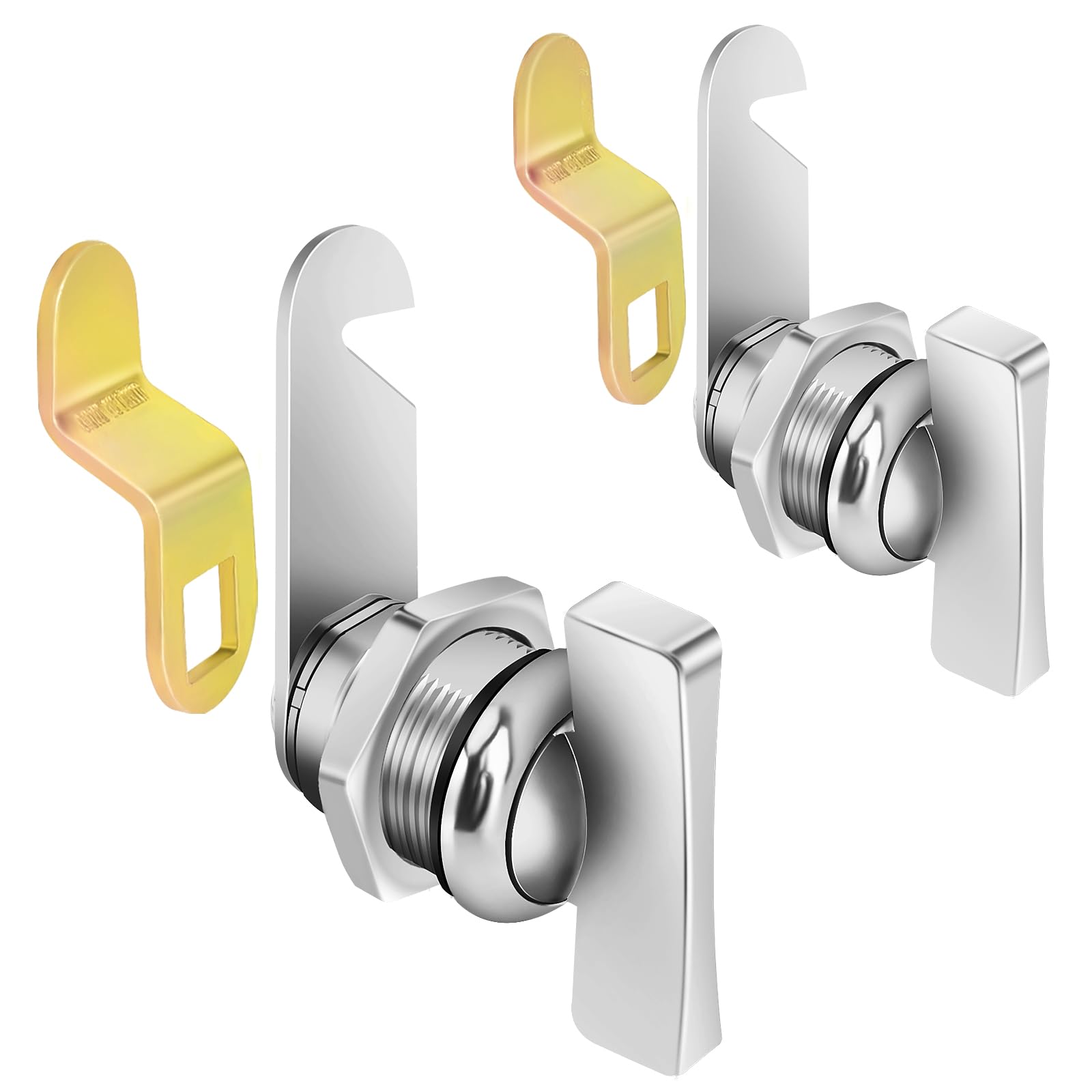 Amazon.com: Sartatue 5/8” Cam Locks Thumb Operated Cabinet locks, 2PCS ...