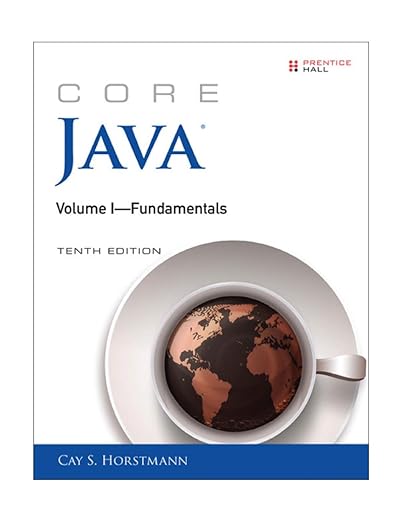 Core Java: Fundamentals: Horstmann, Cay S.: 9780134177304: Amazon.com: Books