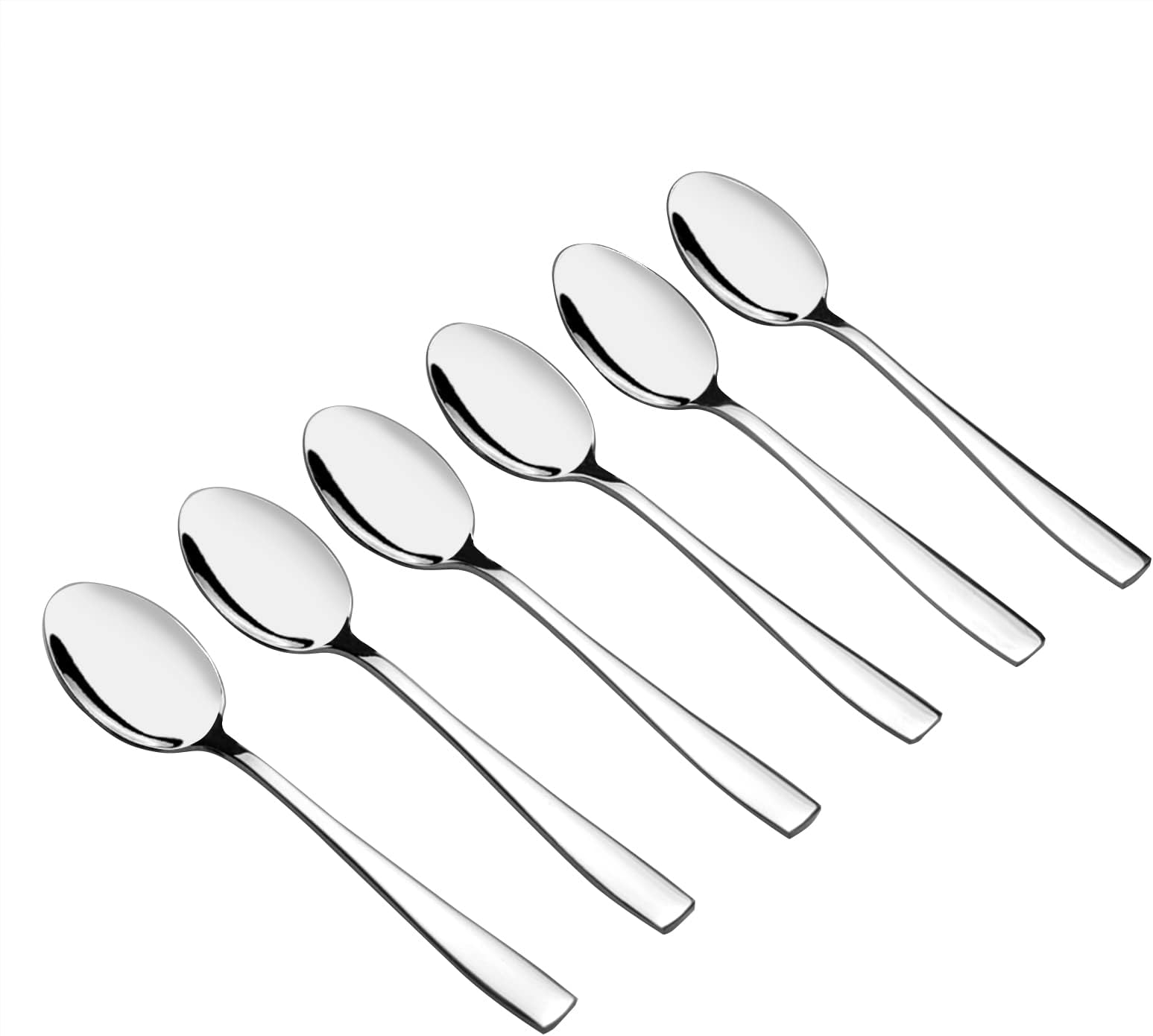 LELE LIFE 6pcs Demitasse Espresso Spoon, 18/10 Stainless Steel Mini ...