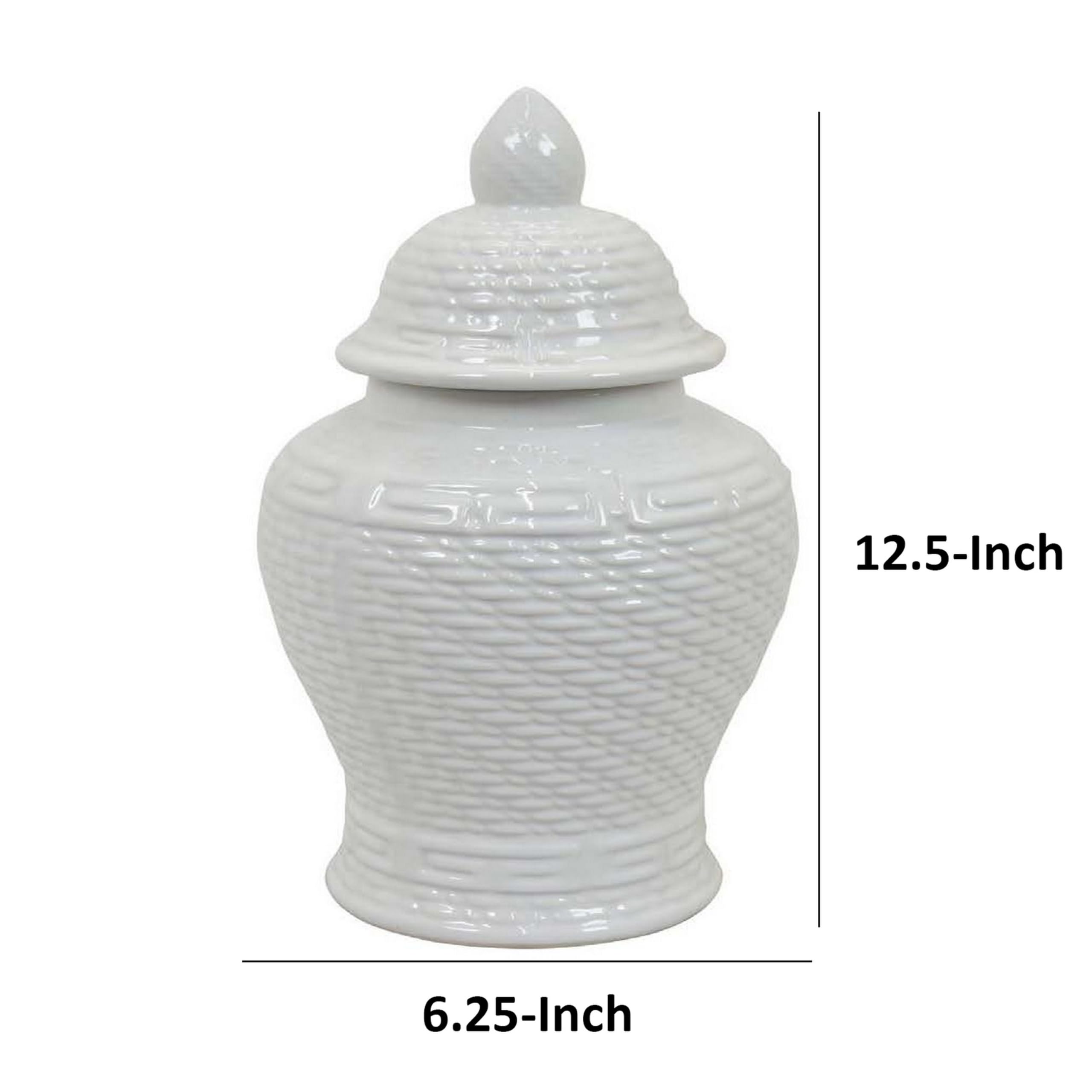 Snapklik.com : Bryan 13 Inch Temple Ginger Jar
