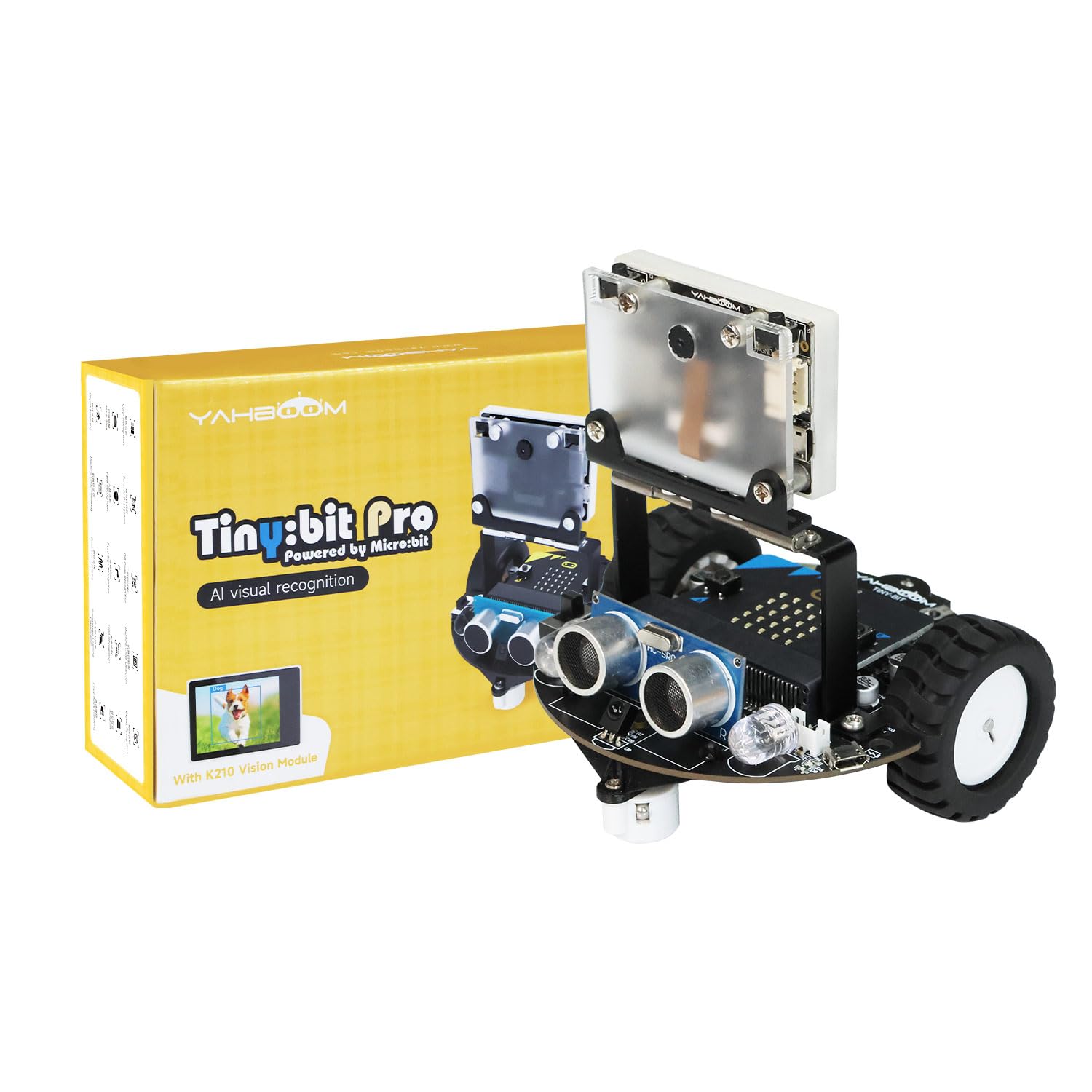 Buy YahboomToy Robotic Kit for Microbit Learner Visual Autonomous ...