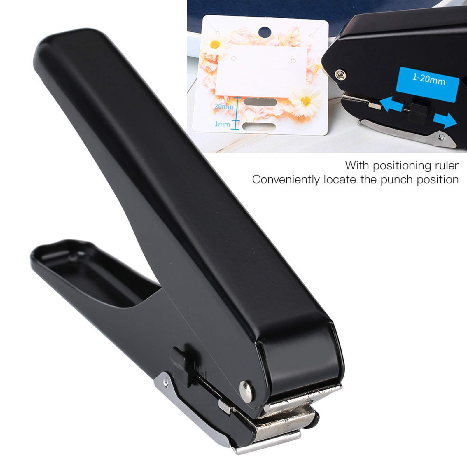 Snapklik.com : Slot Puncher Badge Hole Punch Tool Hand Held ID Card ...
