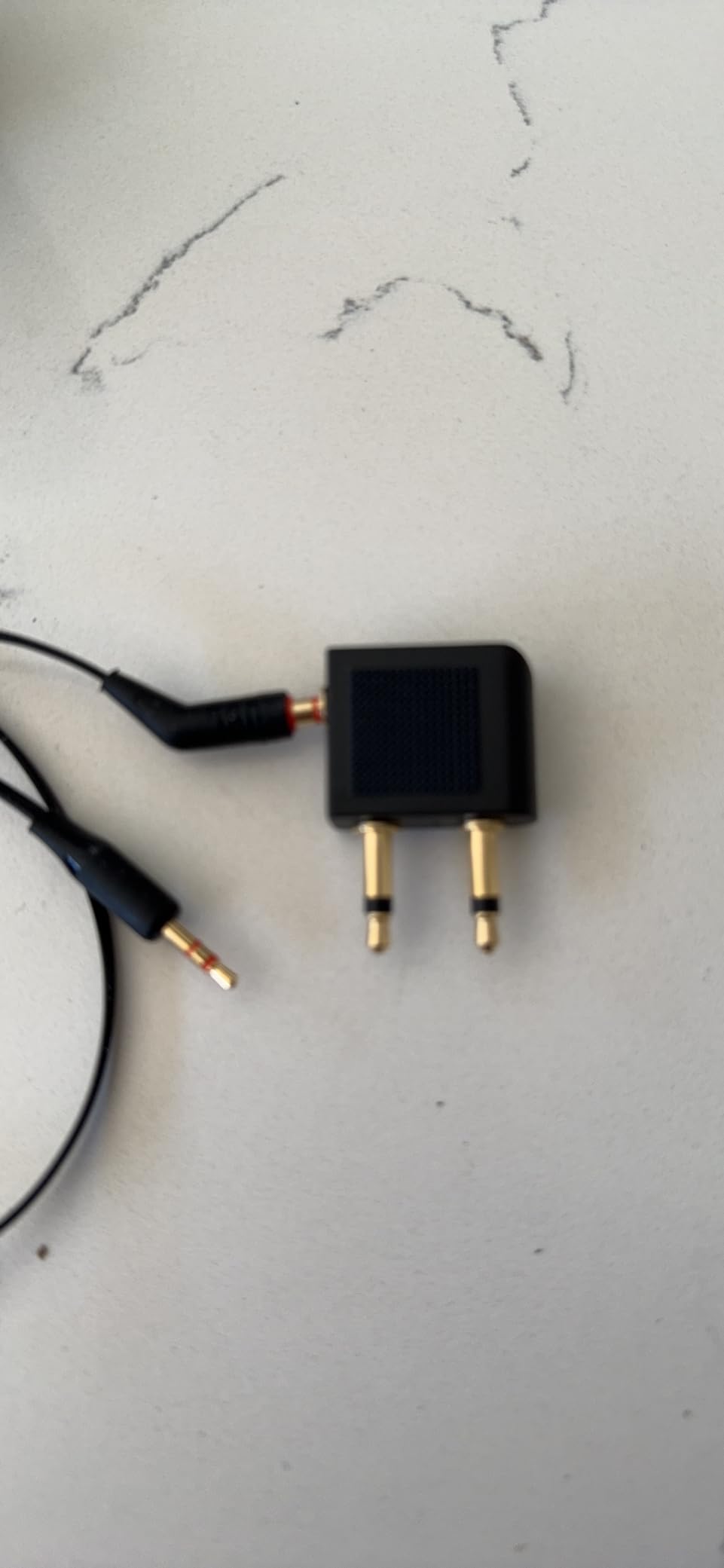 Gold Plated Airplane Flight Headphone Adapters (Pack of 2) | Allows You ...