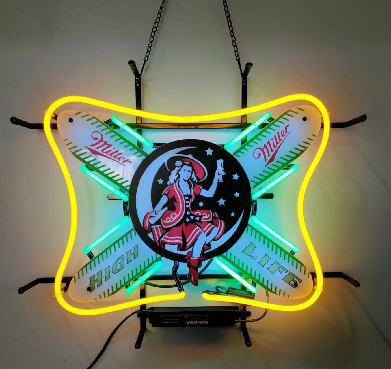 Snapklik.com : Neon Signs Beer Bar Bedroom High Life Glass Neon Signs ...