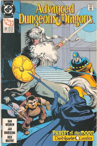 Amazon.com: Advanced Dungeons and Dragons #21 August 1990: Dan Mishkin ...