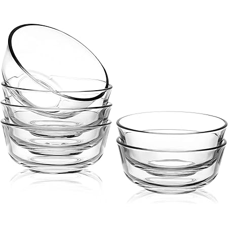 Amazon.com: SZUAH 3.5 Inch Small Glass Bowls 12 Pack Prep Bowls Serving ...