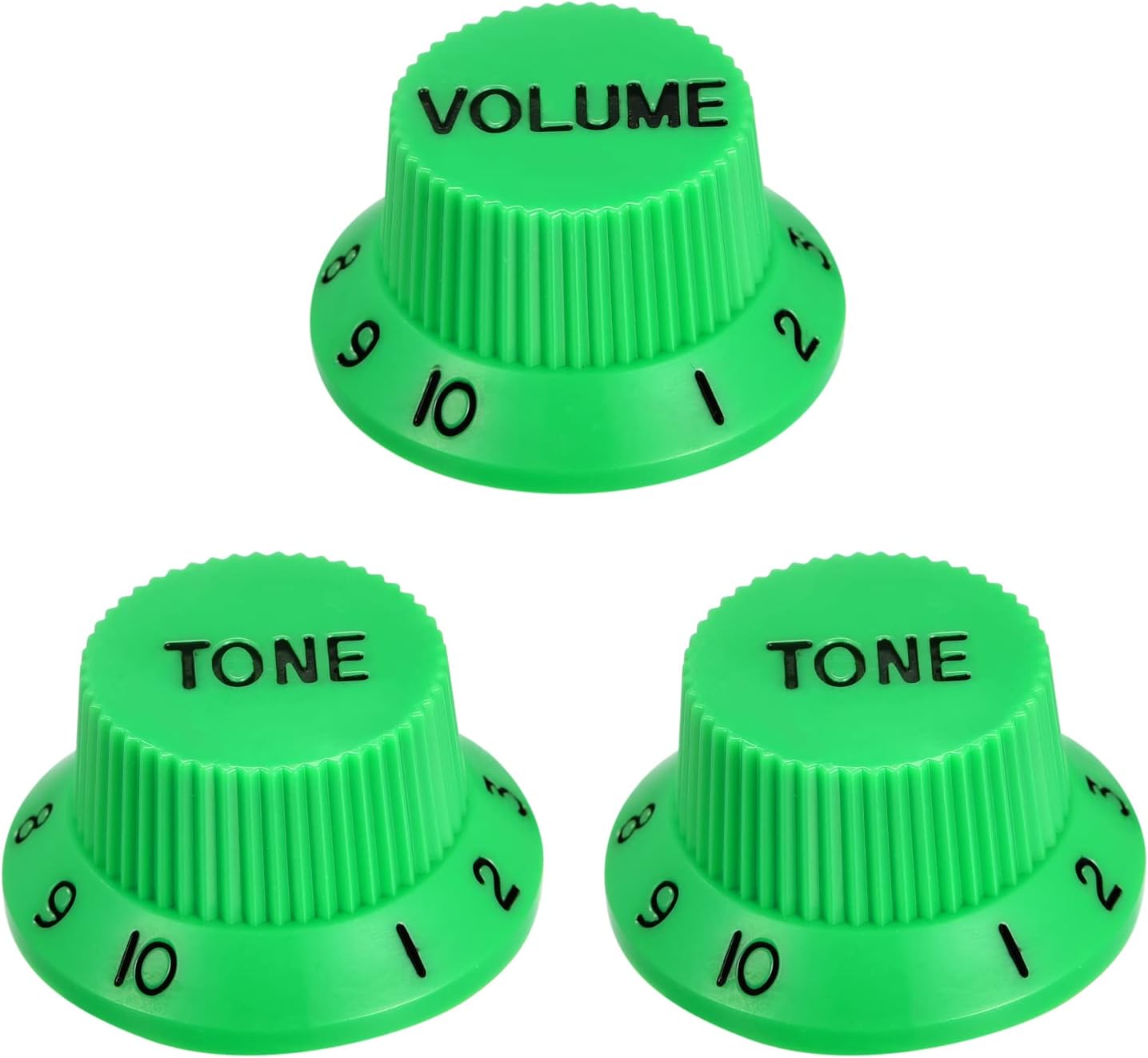 Amazon.com: Vintage Forge Green Guitar Control Knobs (1 Volume, 2 Tone ...