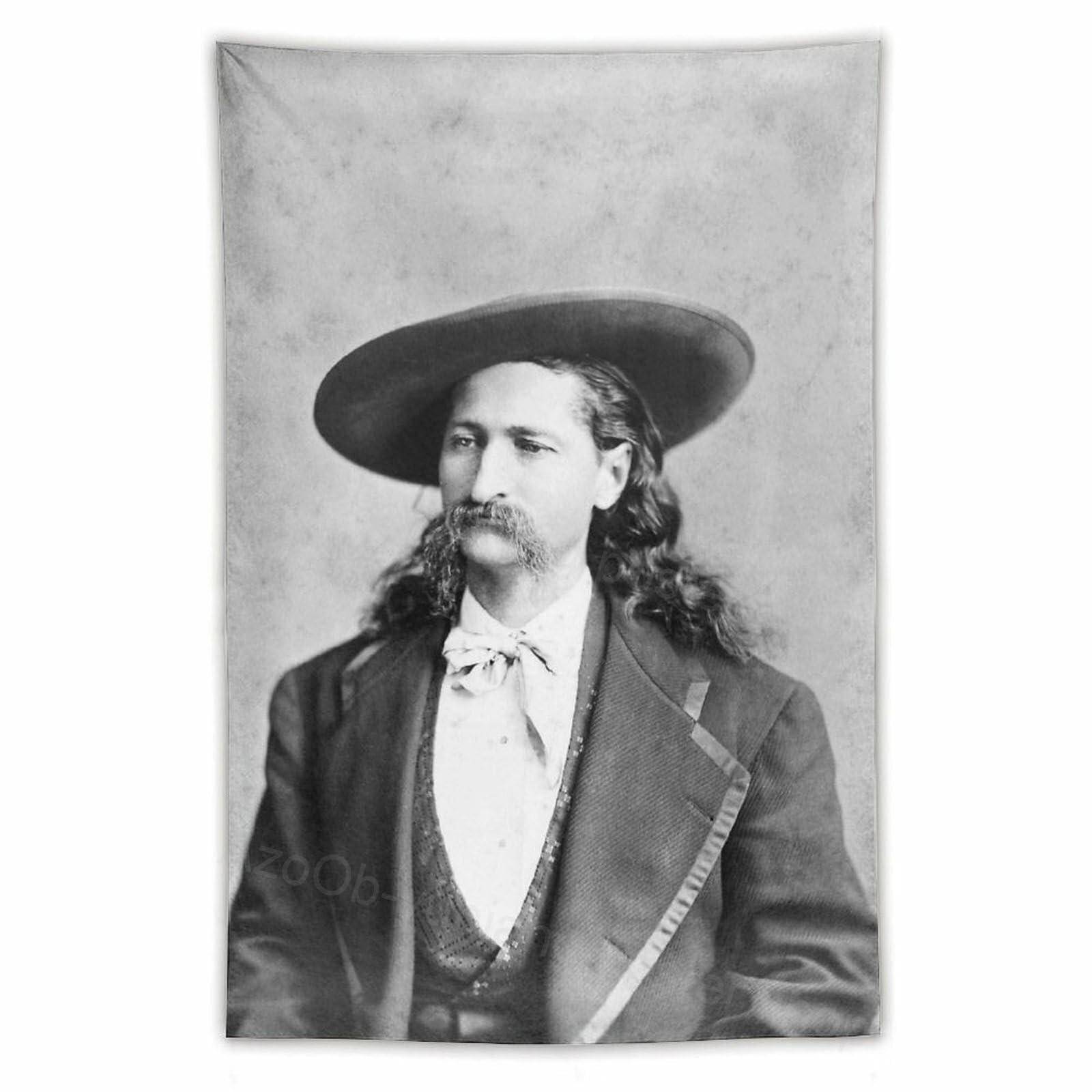 Wild Bill Hickok Drawing Premium Framed Print Of James Butler Hickok,