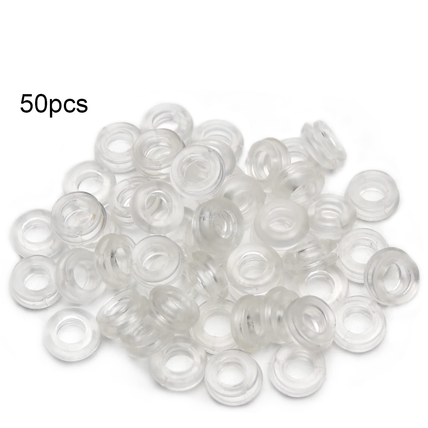 Snapklik.com : Rubber Grommet 50Pcs 9mm Inner Dia Oil Resistant ...