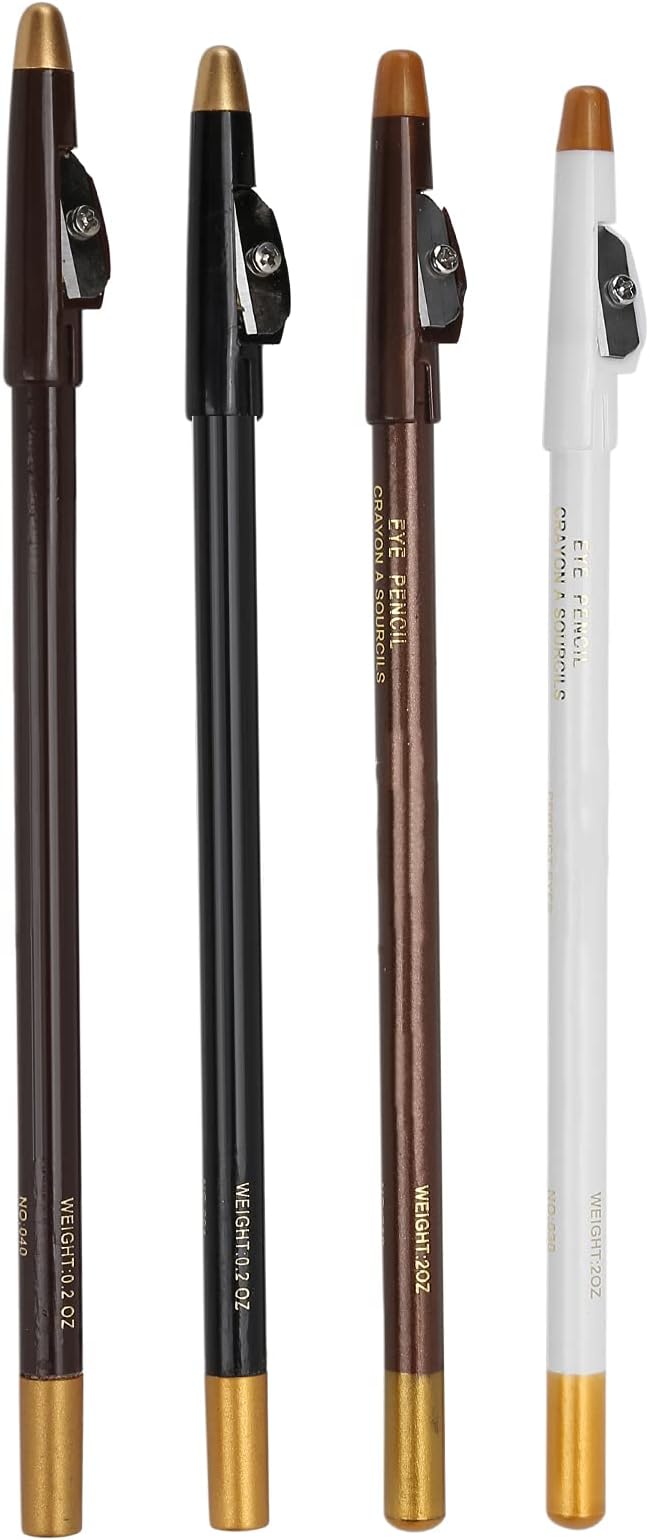 Amazon.com : 4pcs Kit(Black & White & Dark Brown & Light Brown), Beard ...