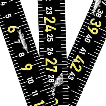 Amazon.com: 51 Inch Fish Measuring Tape Sticker for Boat 3Pcs ...
