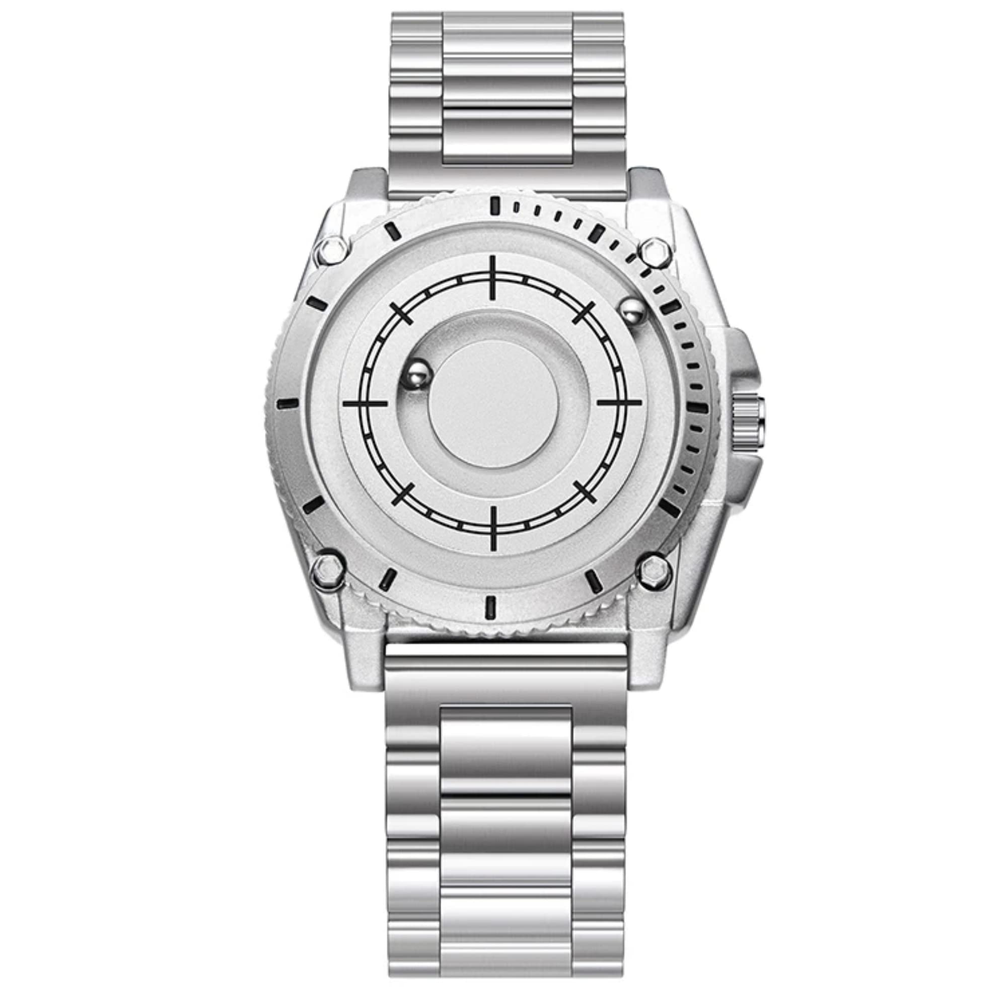 Snapklik.com : EUTOUR Watches Mens Watch Magnetic Watch No Glass Ball ...