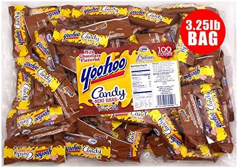 Amazon.com : Yoo-hoo Candy Mini Bars Milk Chocolate Flavored 26 Treats ...