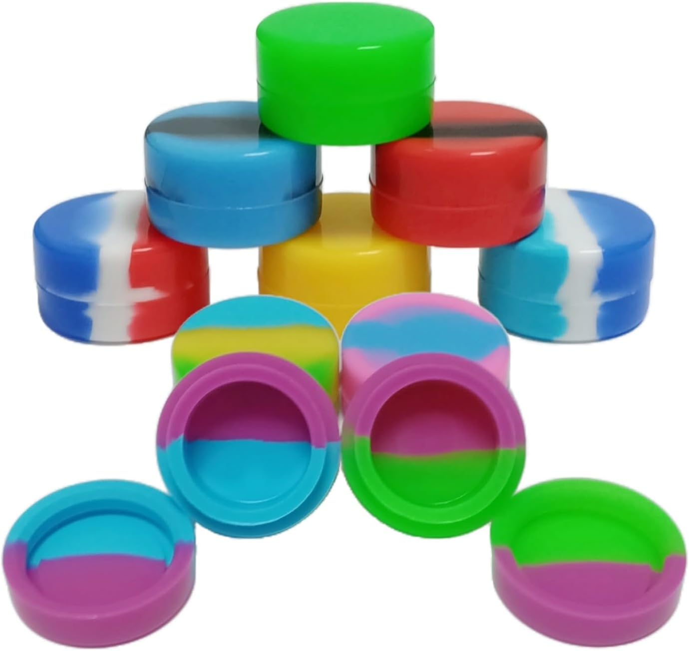 Amazon.com: SLYB 2 Pcs 10ml/0.34oz Loose Powder Containers, Refillable ...