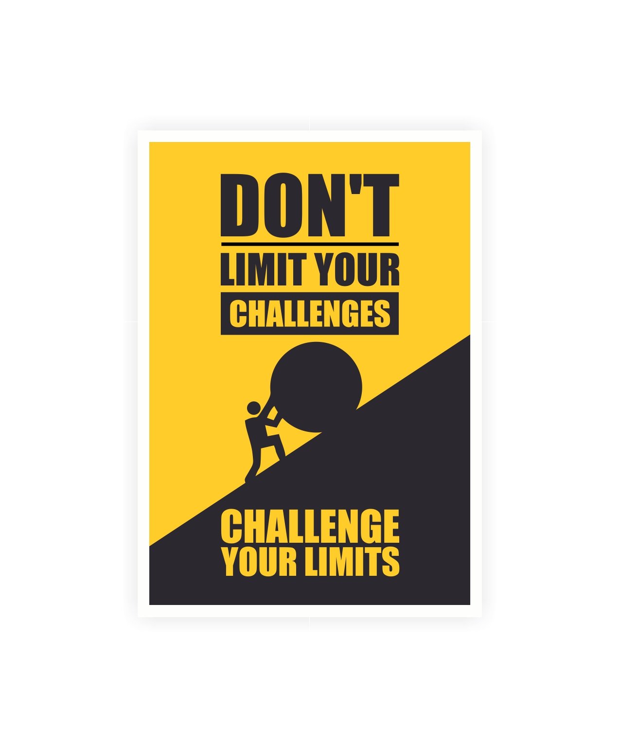Challenge Limits Quotes Challenge Your Limits Life Quote With Modern