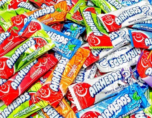 Amazon.com: Airheads Candy Mini Bars, Red, White, & Blue, Assorted ...