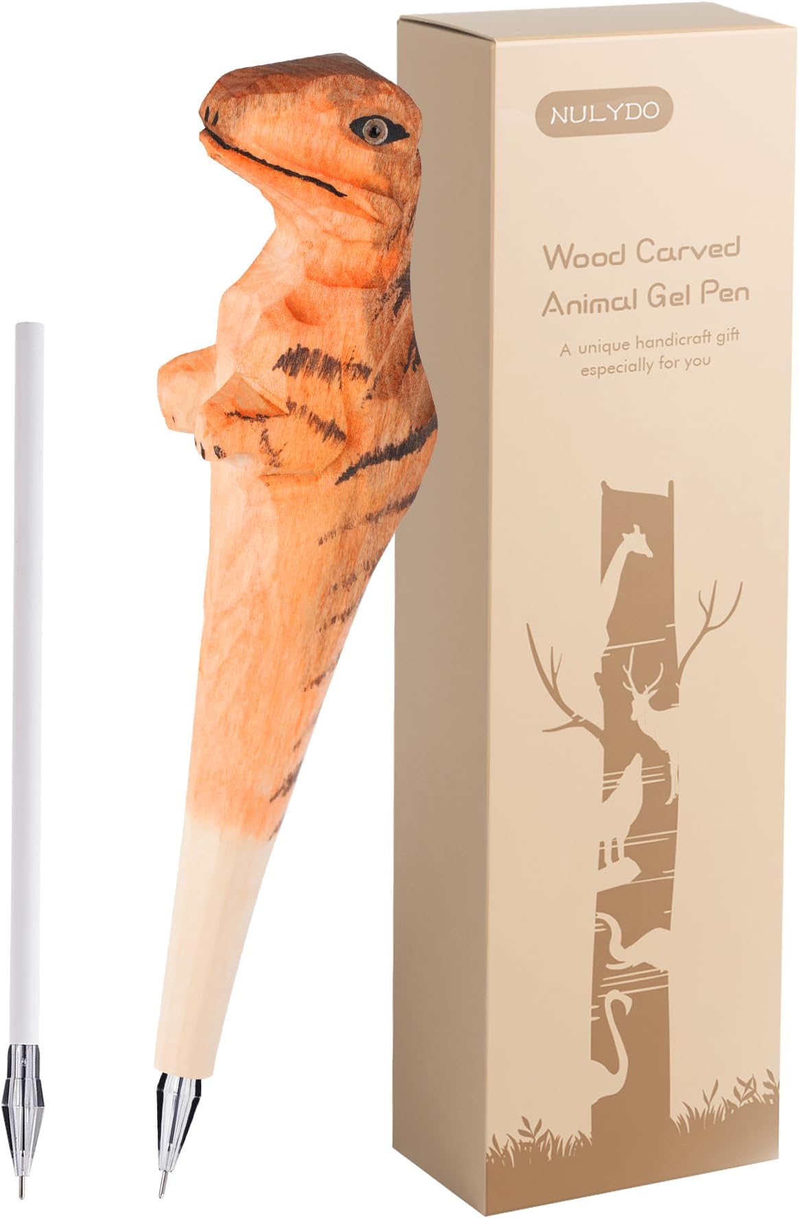 Amazon.com: NULYDO Dinosaur Pen | Tyrannosaurus Rex, 100% Handmade Wood ...