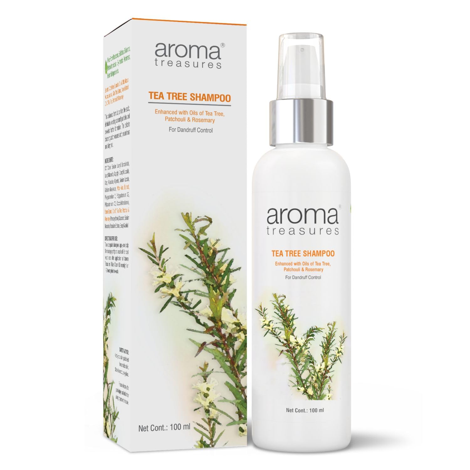 Buy Aroma Treasures Tea Tree Shampoo, 100ml Online at Low Prices in ...