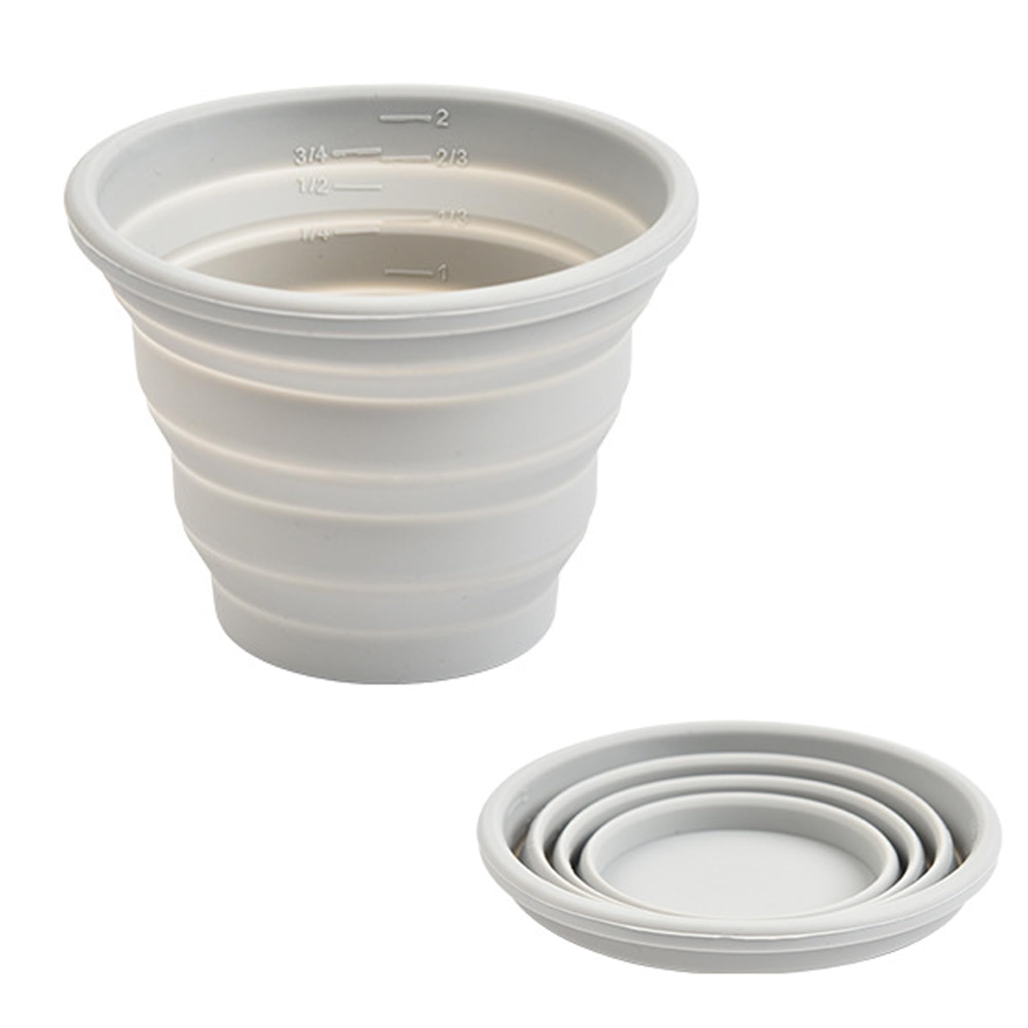 Amazon.com: Carimee Silicone Collapsible Cups for Traveling, Reusable ...