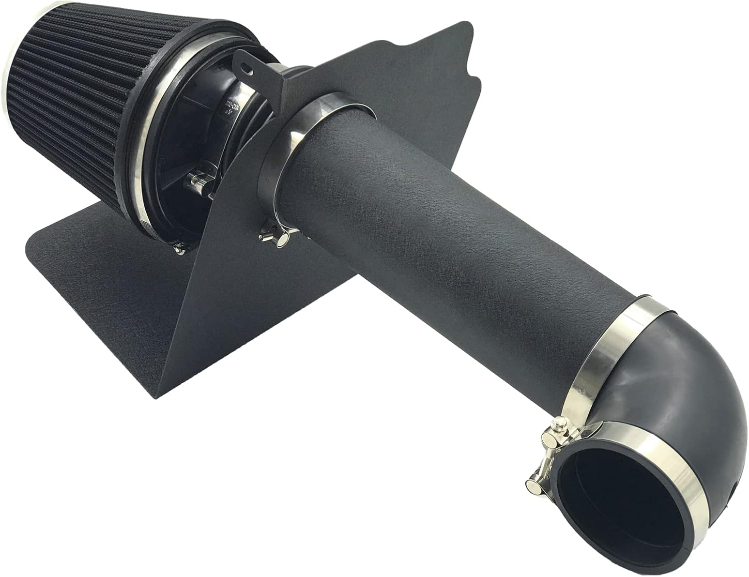 Amazon.com: 4-Inch Cold Air Intake Kit with Heat Shield + Filter ...